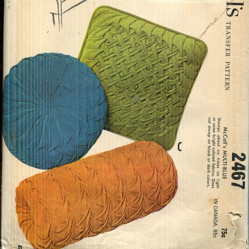 Smocked Pillow - Etsy