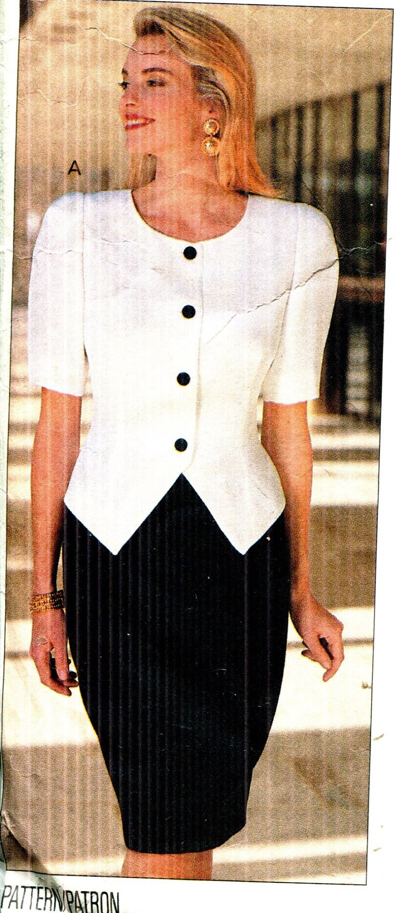 Pattern Misses' Semi Fitted Top W/shaped Hemline & Tapered Pattern Misses' Semi Fitted Top W/shaped Hemline & Tapered