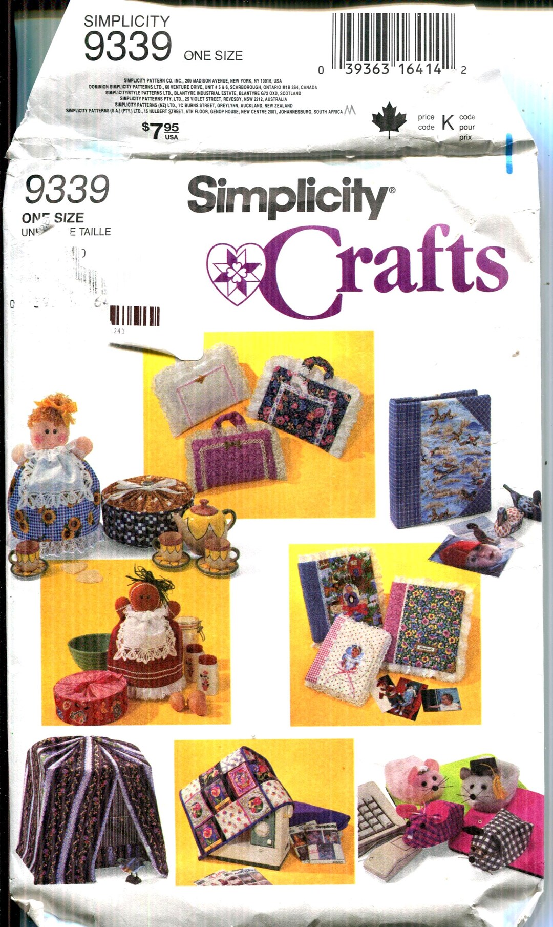 Craft Sewing Pattern-covers for Bird Cage, Sewing Machine, Computer ...