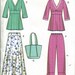 Pattern Misses' Skirt, Cropped Pants, Pullover Dress in Two Lengths or ...