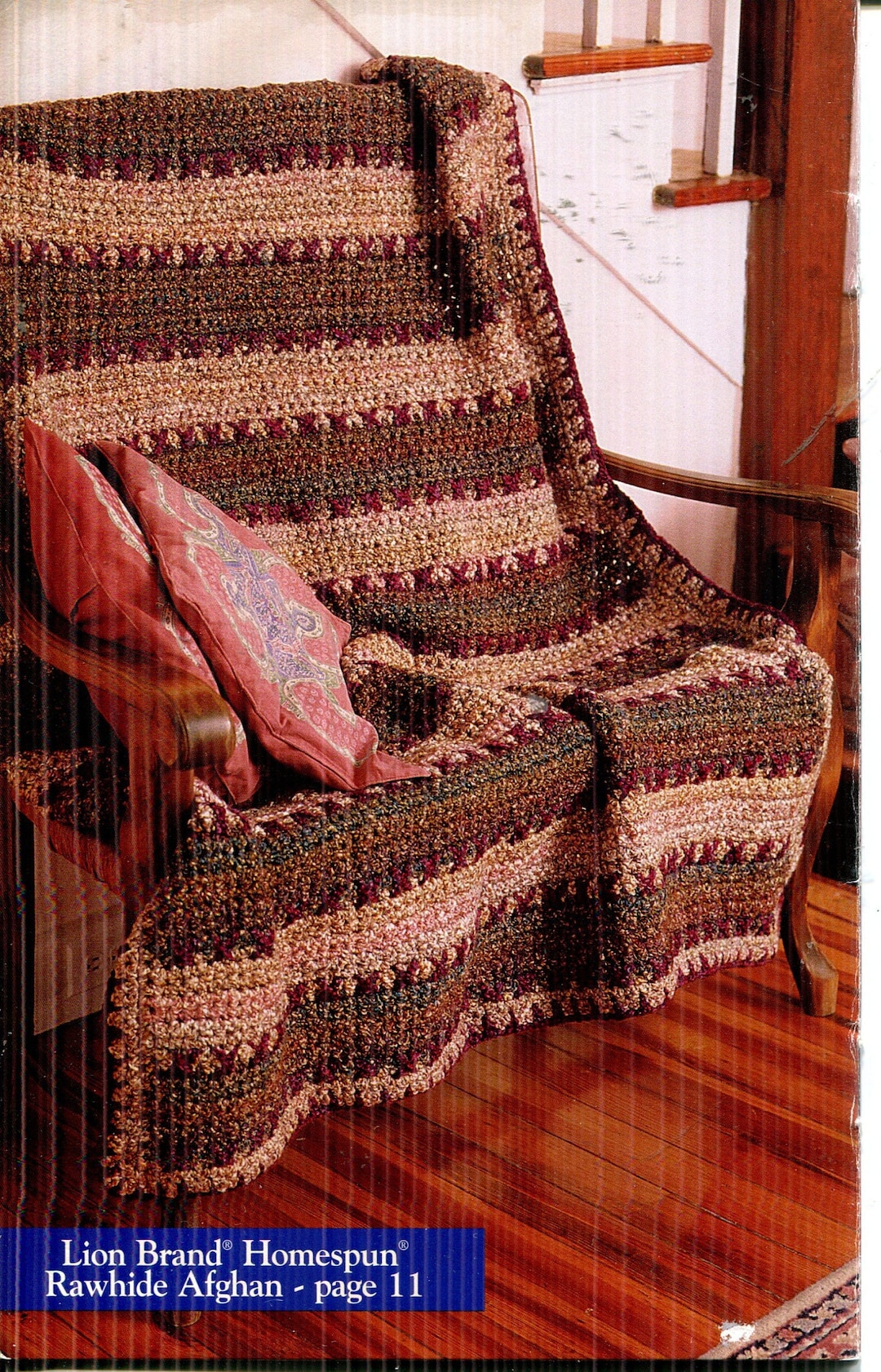 PDF Beginner Crochet Afghan Instructions Rawhide Afghan - Etsy