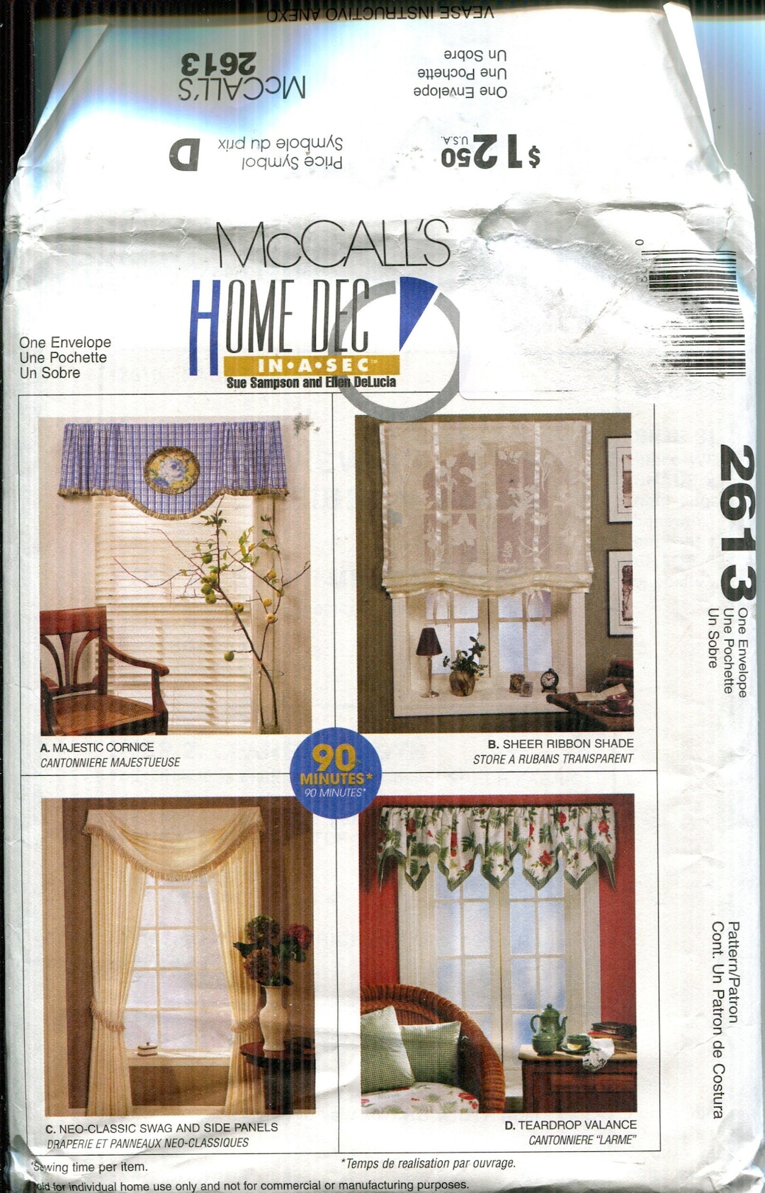 Home Decorating Pattern Majestic Cornice, Sheer Ribbon Shade, Classic ...