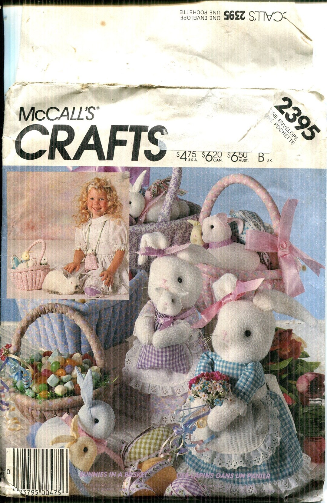 Craft Pattern Stuffed Bunnies, Fabric Baskets, Baby Bunnies, Eggs, Sack ...