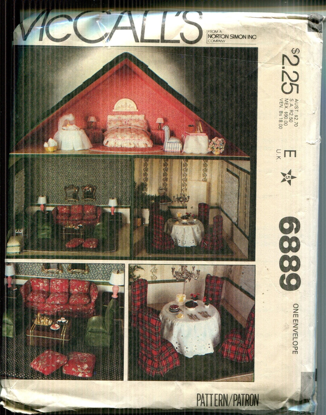 Pattern Doll House Interior Design for - Etsy