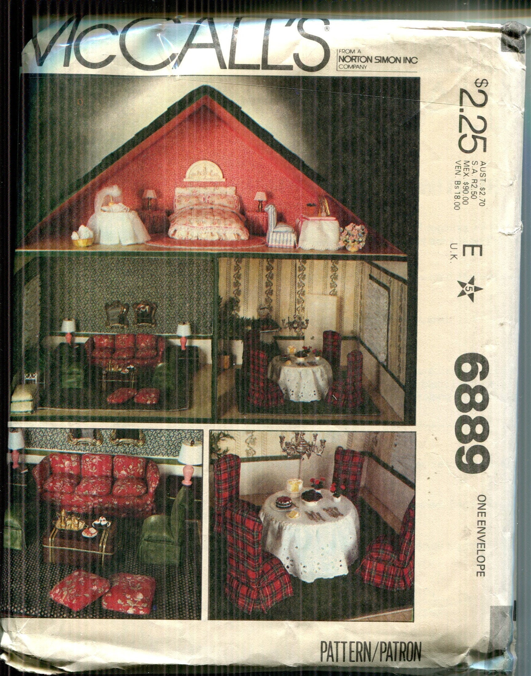 Pattern Doll House Interior Design for - Etsy