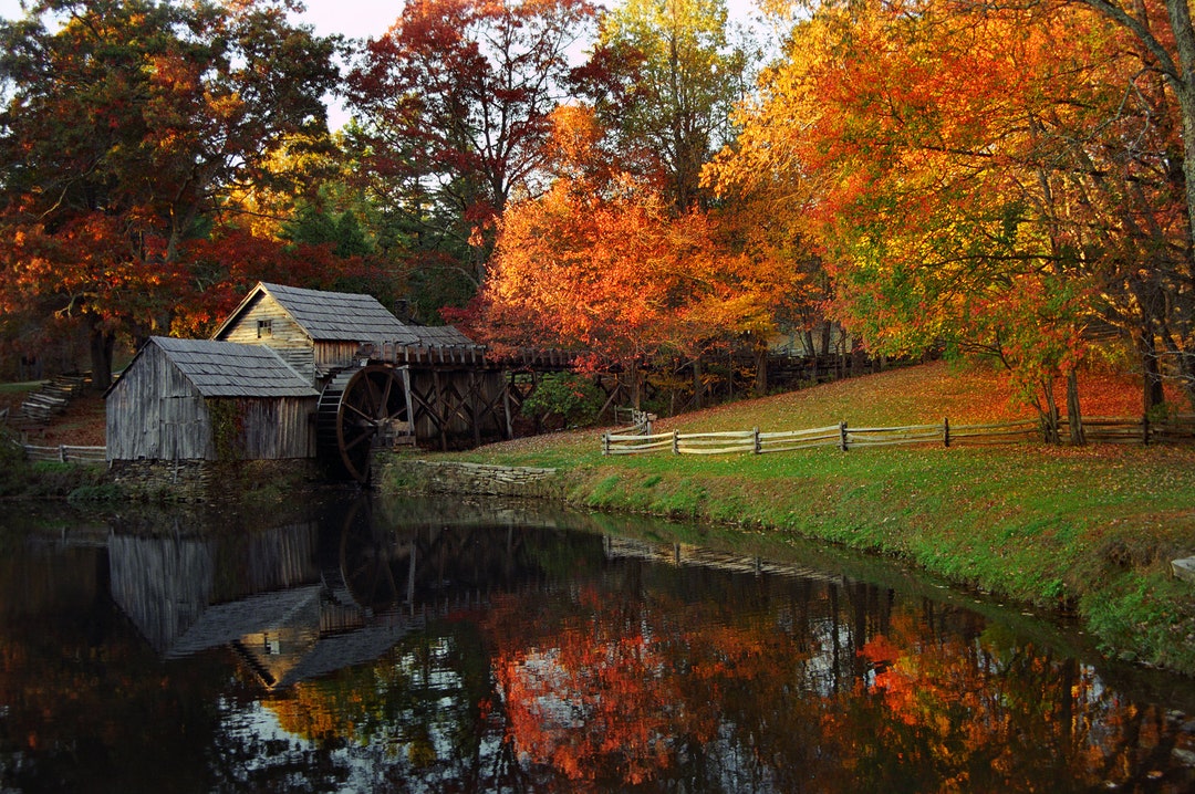 Mabry Mill, Fall Colors, Photo, Image, Blue Ridge, Parkway, Fall ...