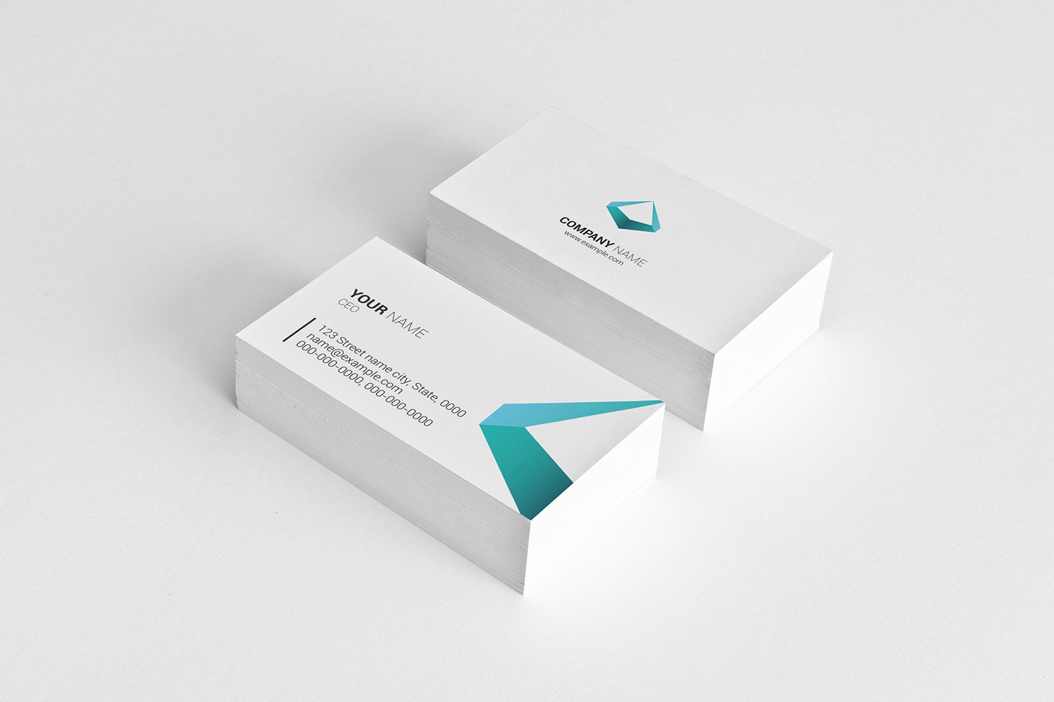 Minimal Corporate Identity, Clean Brand Stationery Template | Corporate ...