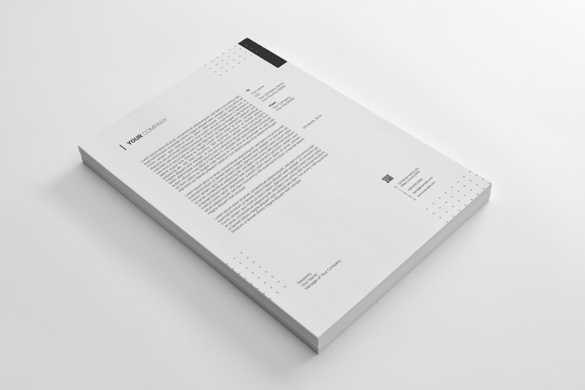 Clean Corporate Identity, Corporate Stationery Design Template ...
