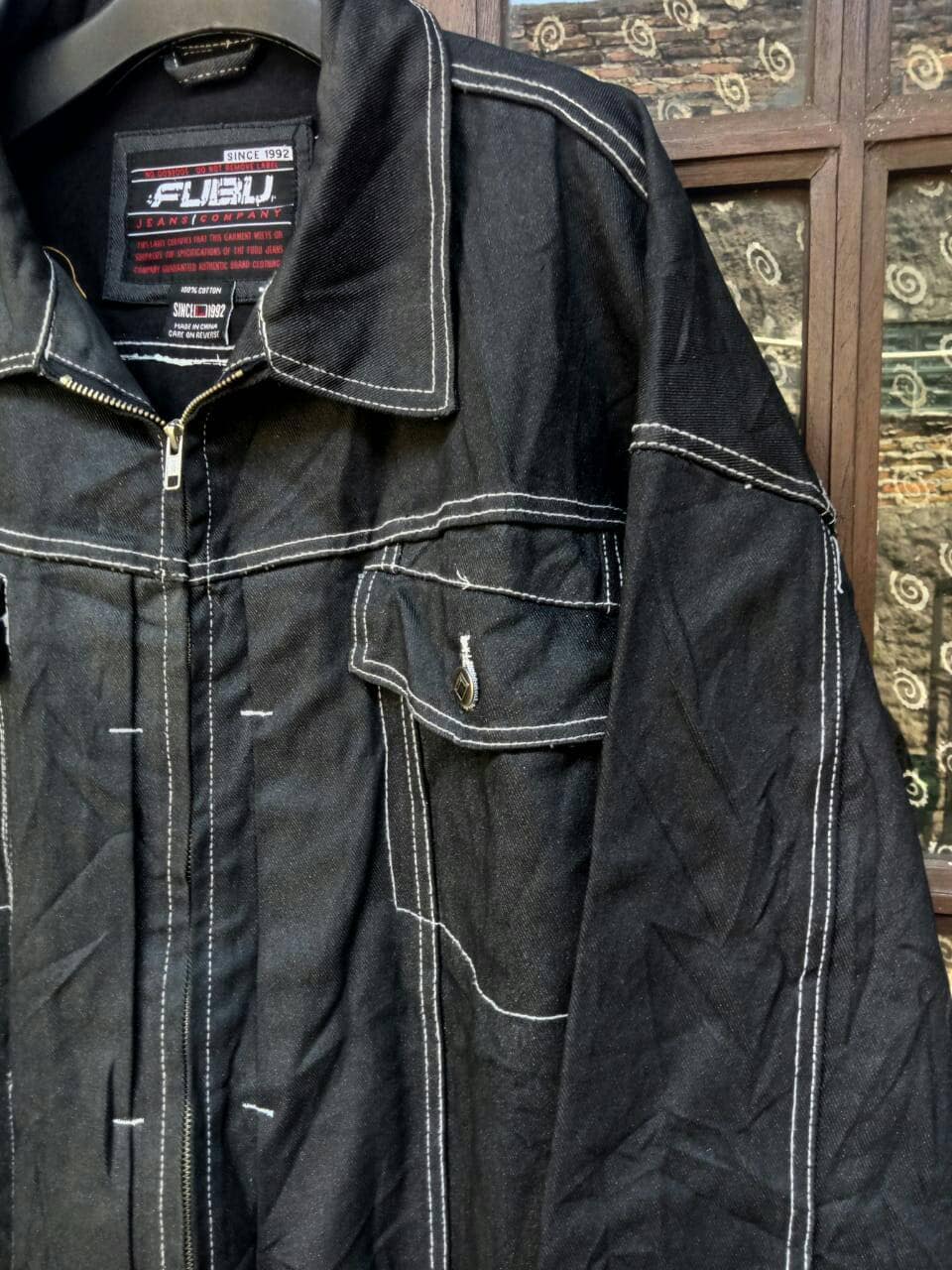 Vtg 90s FUBU Mens Denim Jacket Big Size XXL USA - Etsy