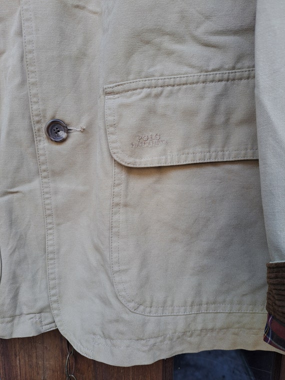 1990s Vintage Polo Ralph Lauren Hunting Coat Jacket M… - Gem