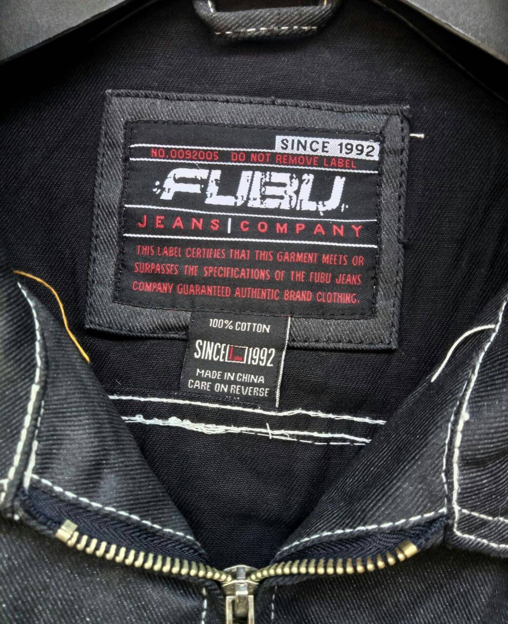 Vtg 90s FUBU Mens Denim Jacket Big Size XXL USA - Etsy