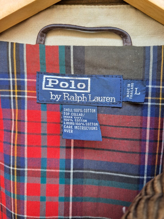 1990s Vintage Polo Ralph Lauren Hunting Coat Jacket M… - Gem