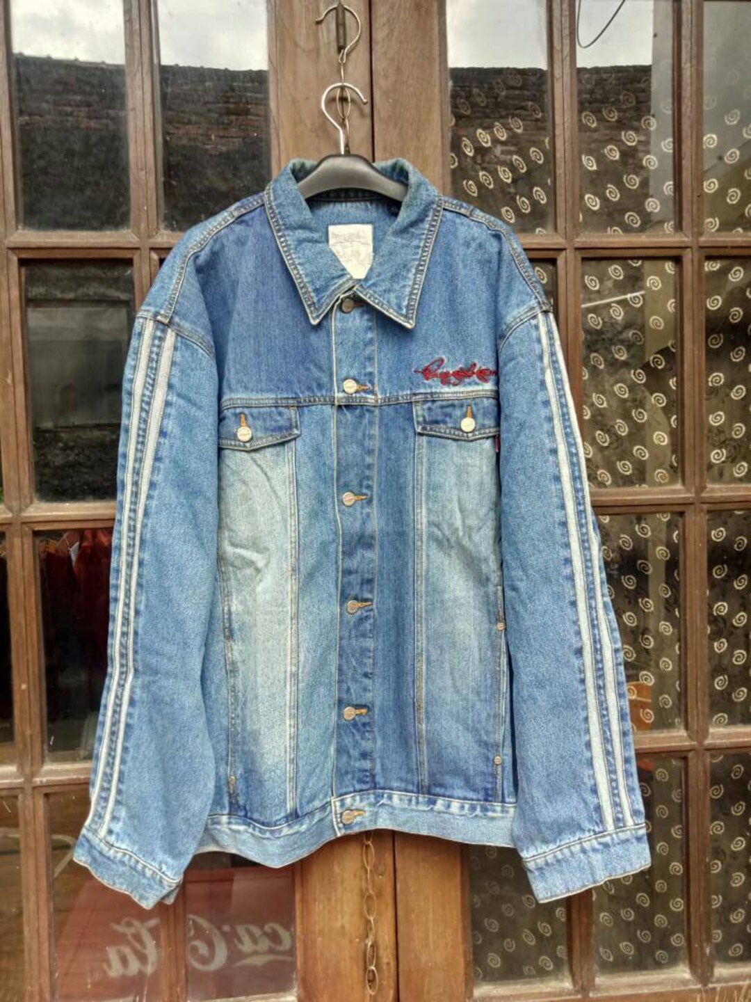 Vintage 90s PLAYERZ69 Denim Jacket Mens 3XL Hip Hop Clothing - Etsy
