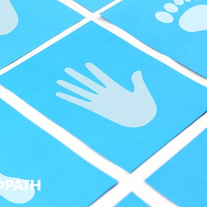 Hands and Feet Hopscotch Game: Family Party Printable (PDF) - Etsy