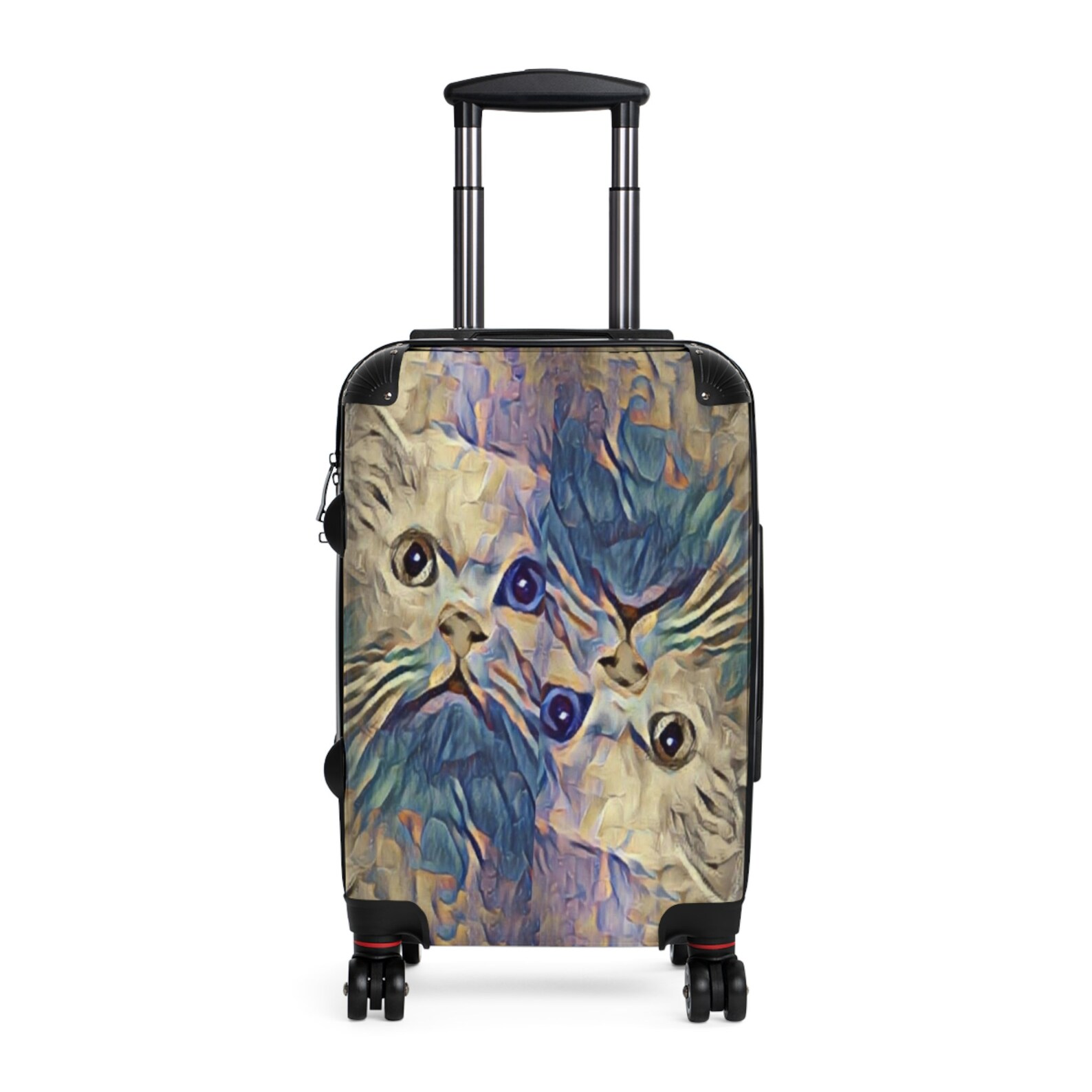 Cabin Suitcase, Cat Lover Suitcase, Cat Design, Suitcase, Carry on ...