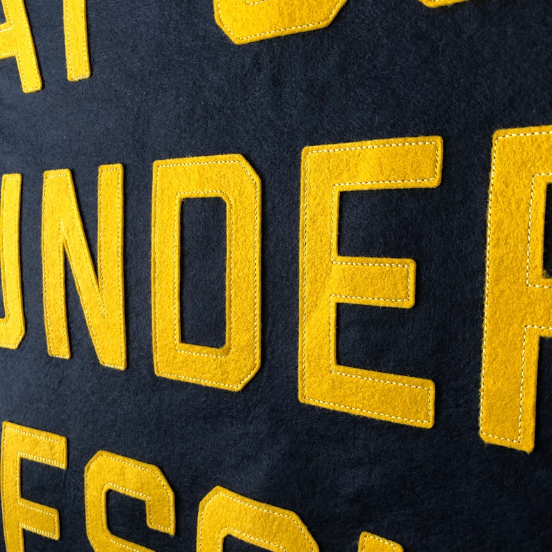 Custom Wool Felt Flag - Etsy