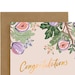 Congratulations Greeting Card | Summer Fruits | Fig | Gold Foil Card - Etsy