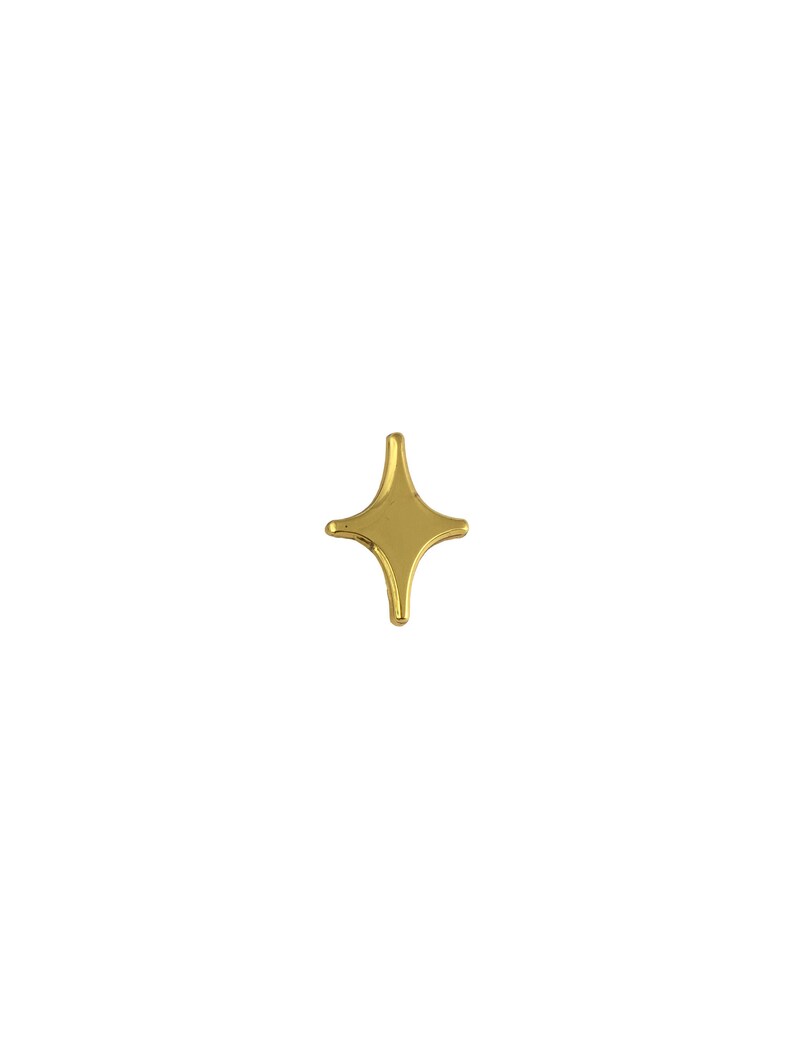 Gold Sparkle Pin Small Star Lapel Pin Tiny Tattoo Flash Silhouette ...