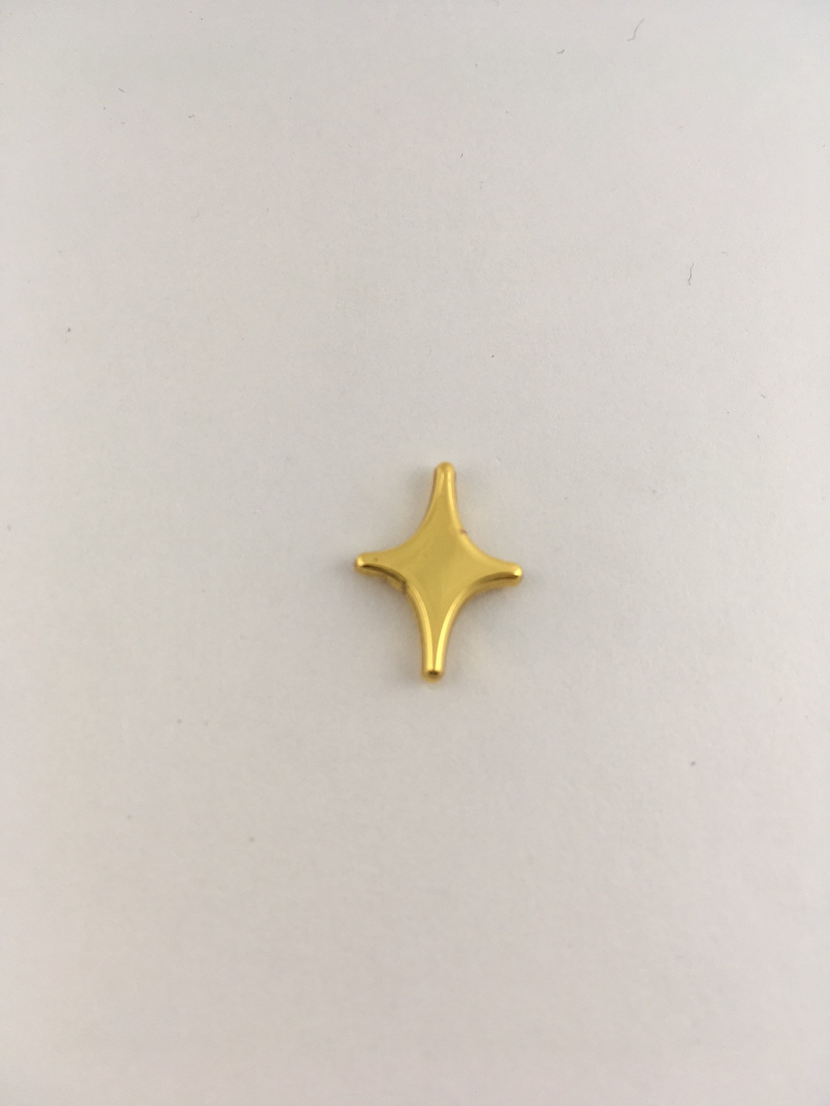 Trio of Gold Sparkles Pin Set Midcentury Star Pins Small - Etsy
