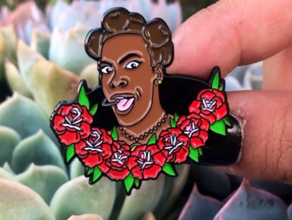 Ruby Rhod Lapel Pin the Fifth Element Chris Tucker Sci Fi Fantasy - Etsy