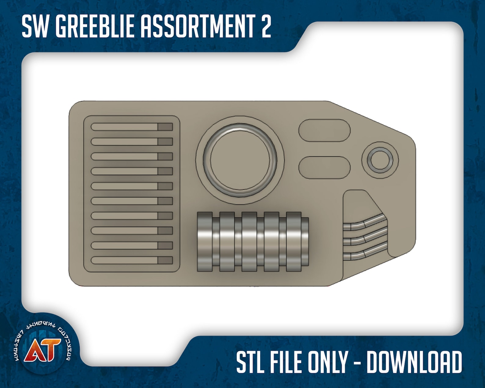 Star Wars Inspired Greeblie Assortment 2 - 3D Printable STL Files - Etsy