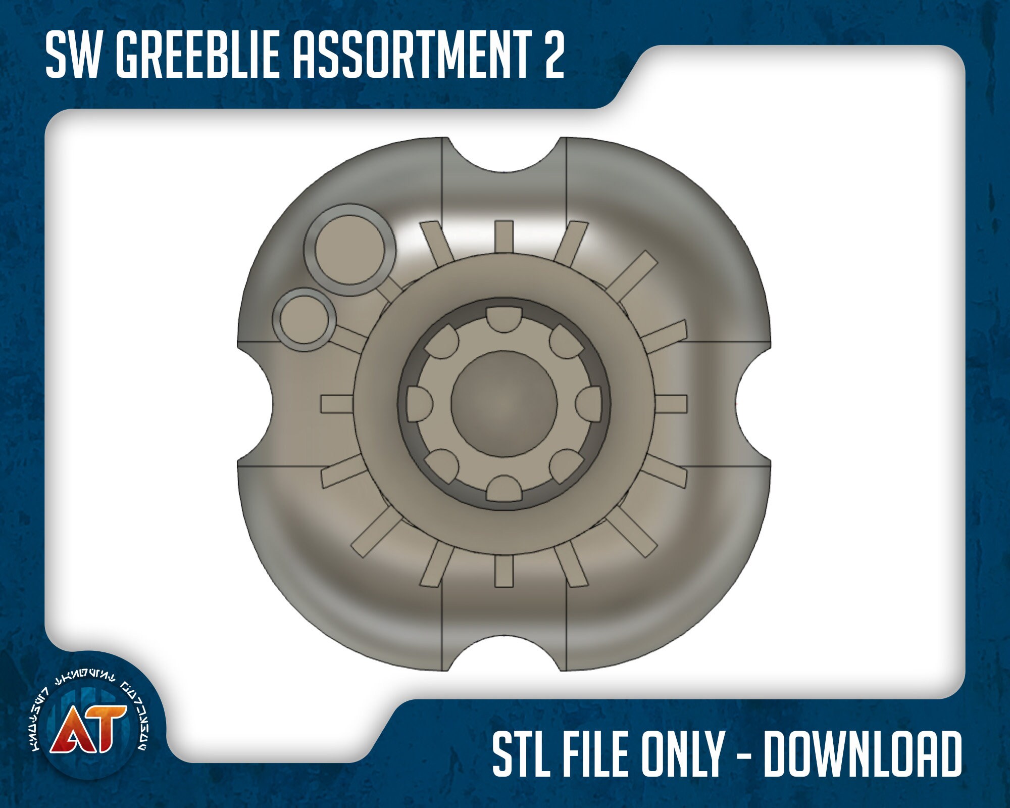 Star Wars Inspired Greeblie Assortment 2 - 3D Printable STL Files - Etsy