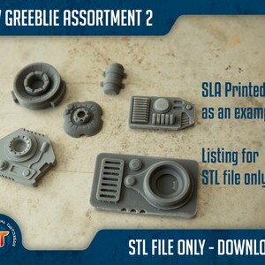 Star Wars Inspired Greeblie Assortment 2 - 3D Printable STL Files - Etsy