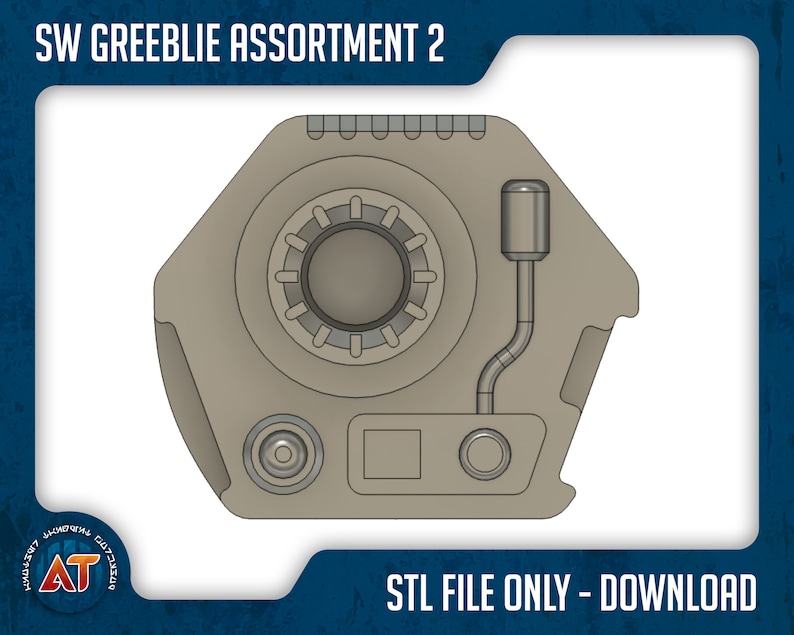 Star Wars Inspired Greeblie Assortment 2 - 3D Printable STL Files - Etsy