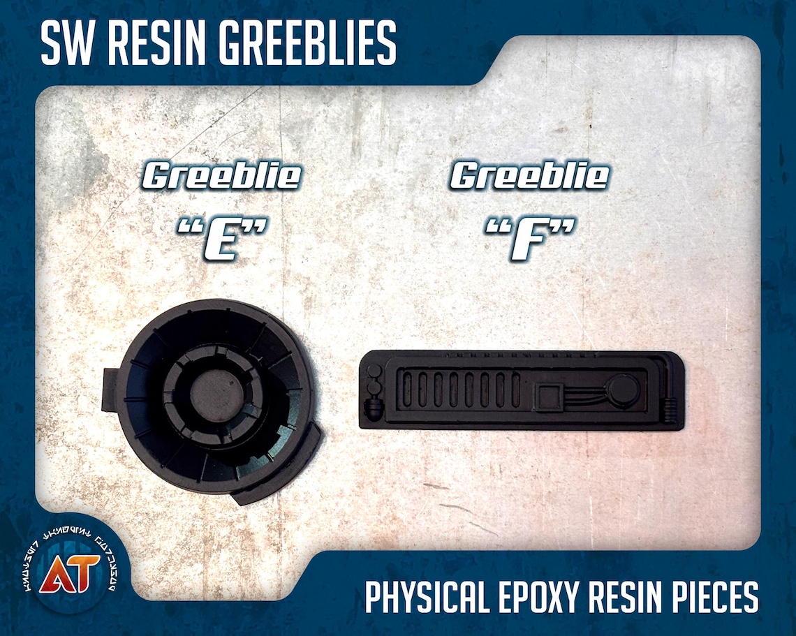 Star Wars Inspired Resin Cast Greeblies - Etsy