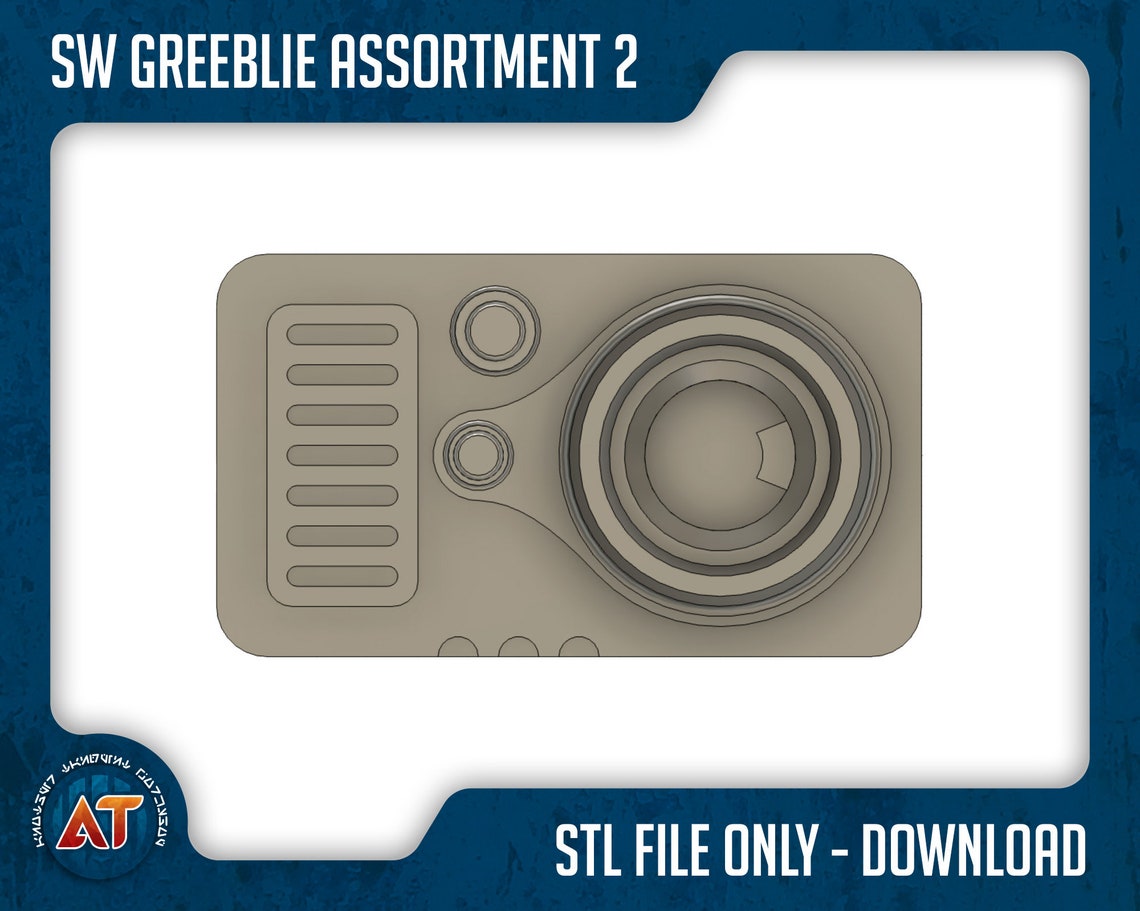 Star Wars Inspired Greeblie Assortment 2 - 3D Printable STL Files - Etsy