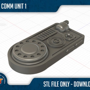Star Wars Inspired Comm Unit 3D Printable STL File - Etsy