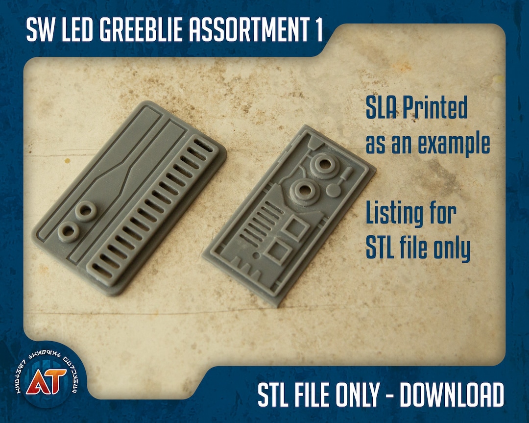 Star Wars Inspired LED Greeblie Assortment 1- 3D Printable STL Files - Etsy