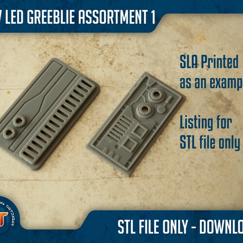 Star Wars Themed Greeblies STL Files for 3d Printing - Etsy Israel
