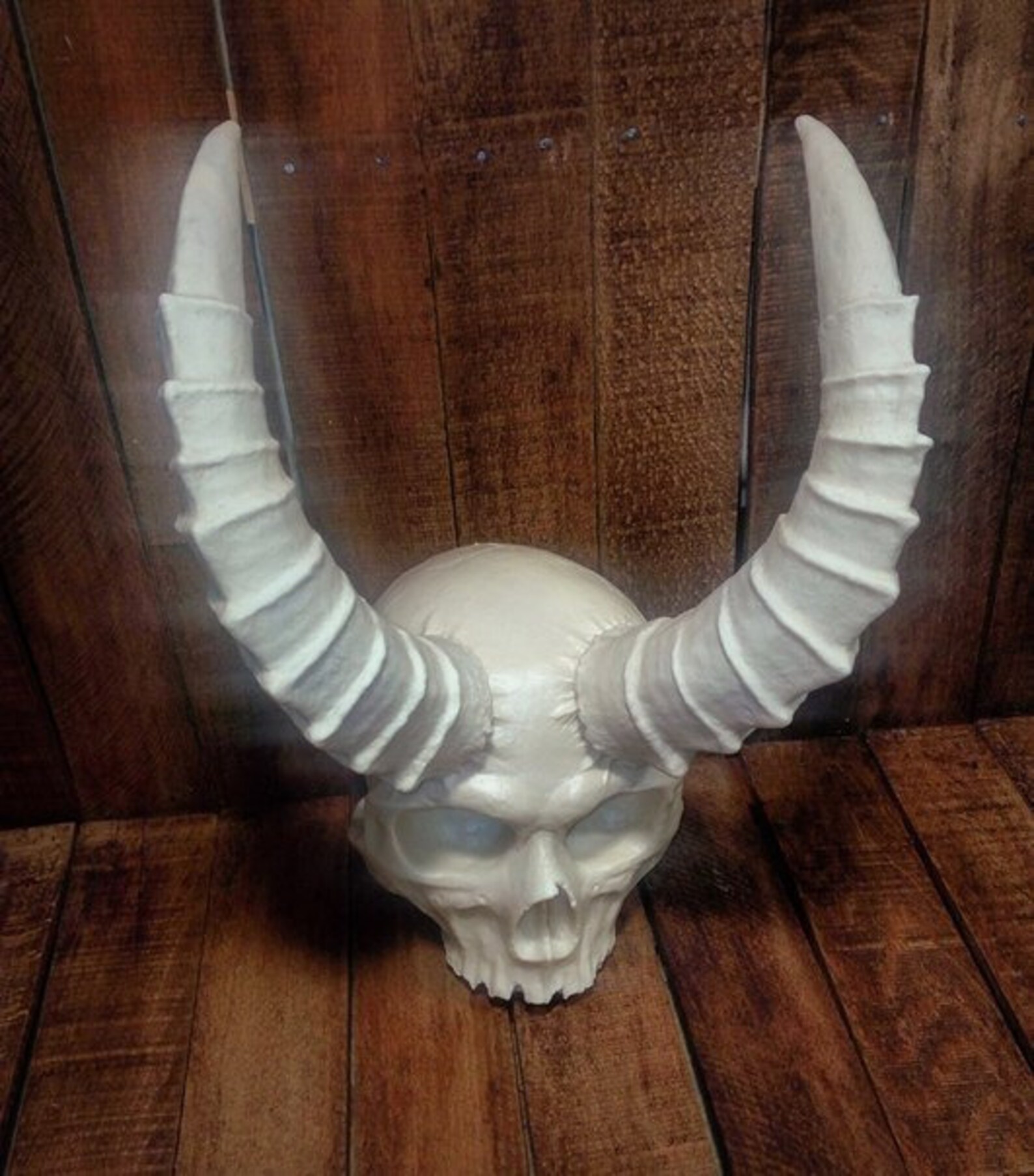 Demon skull | Etsy