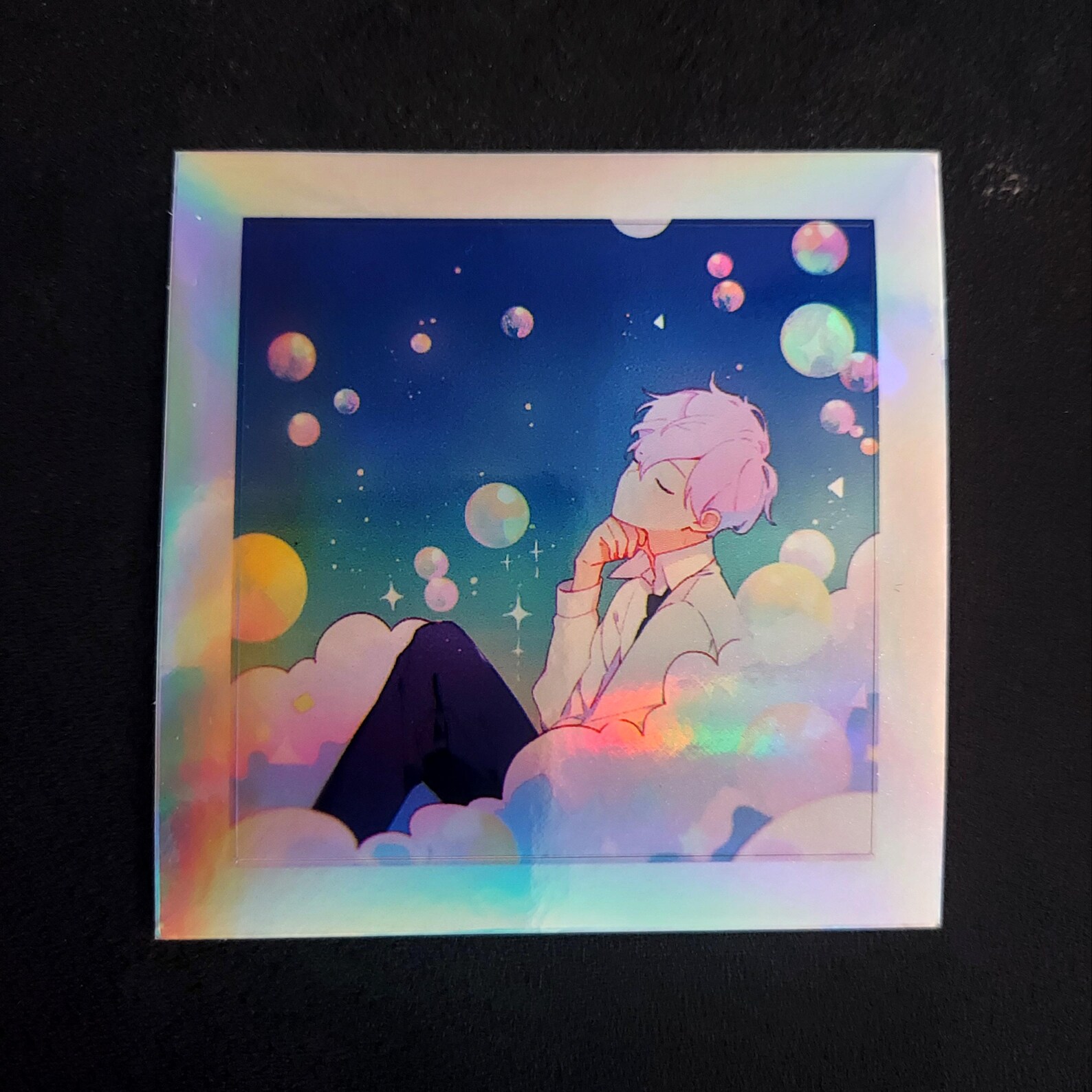 Holographic Kpop Vinyl Sticker - Etsy