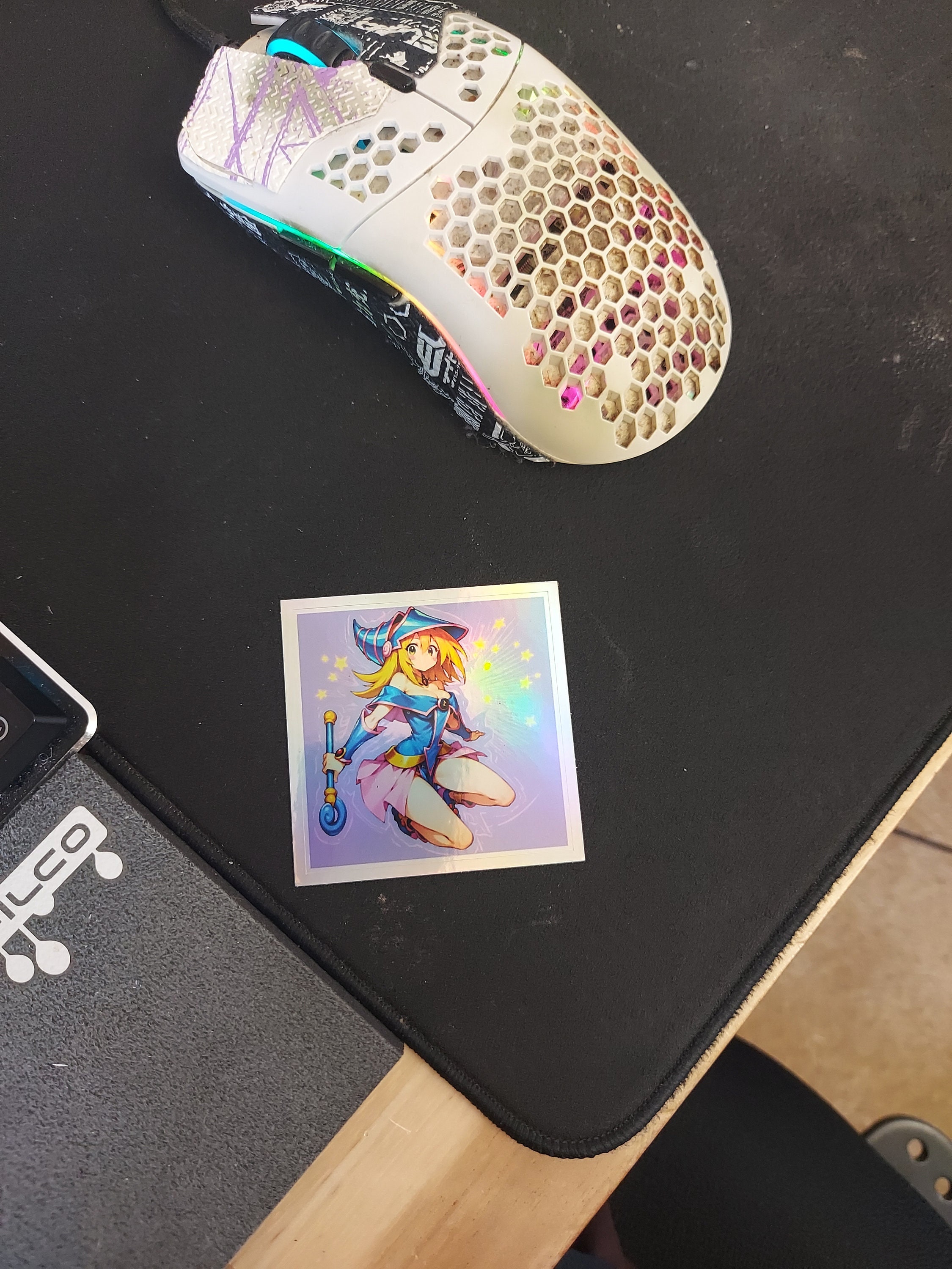 Holographic Dark Magician Girl Vinyl Sticker - Etsy