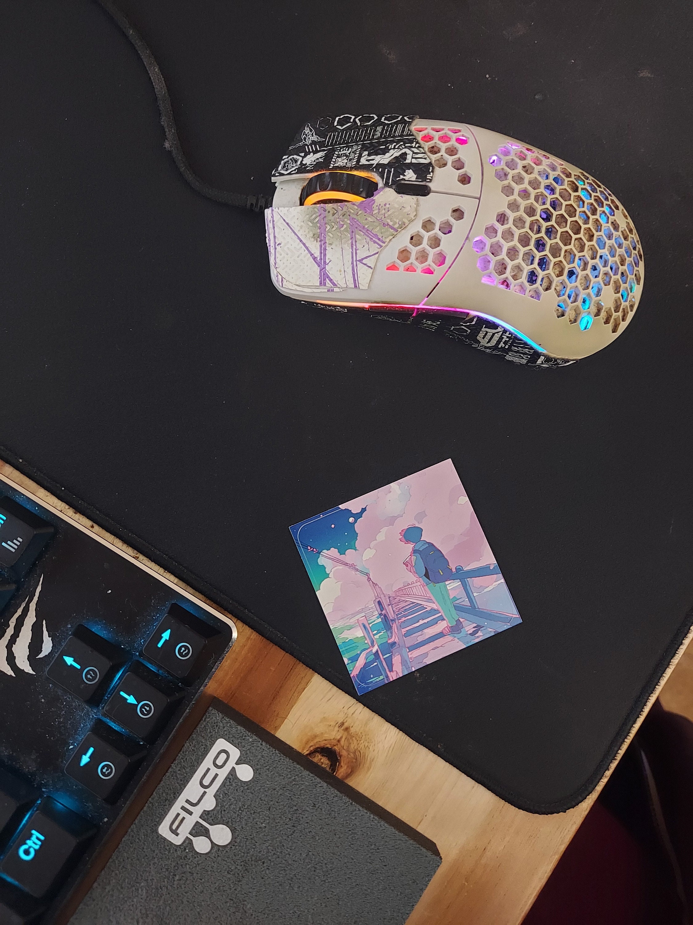 Vaporwave Scene Vinyl Sticker - Etsy