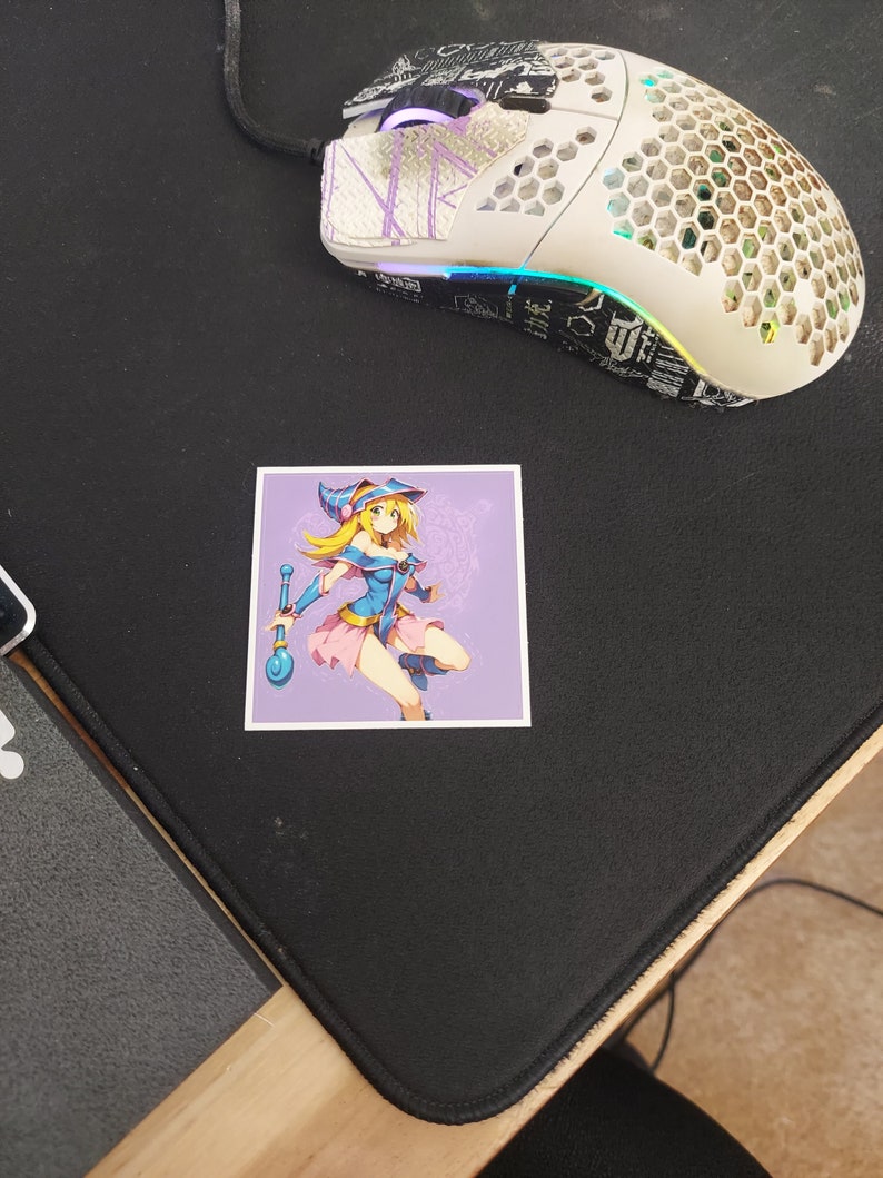 Dark Magician Girl Vinyl Sticker - Etsy