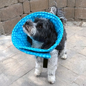 Fabric Dog Cone, Buffalo Plaid, Comfortable Soft Medical Cone for Dogs ...