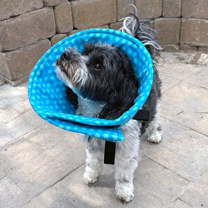 Fabric Dog Cone, Pink Flower Print, Comfortable Soft Medical Cone for ...