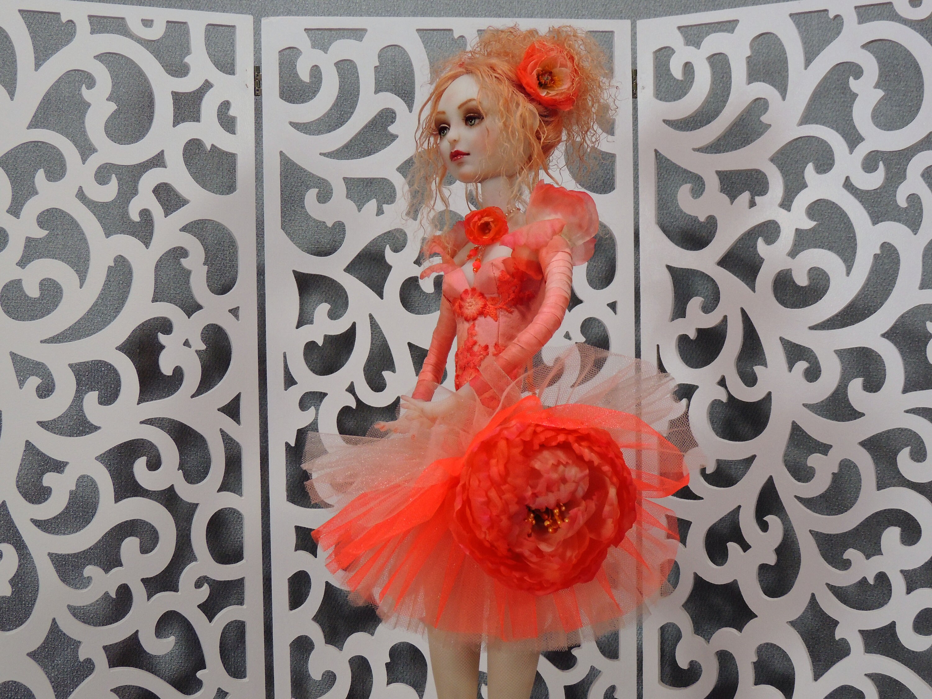 Art Doll Ballerina Artist Author Doll OOAK Interior Realistic ...