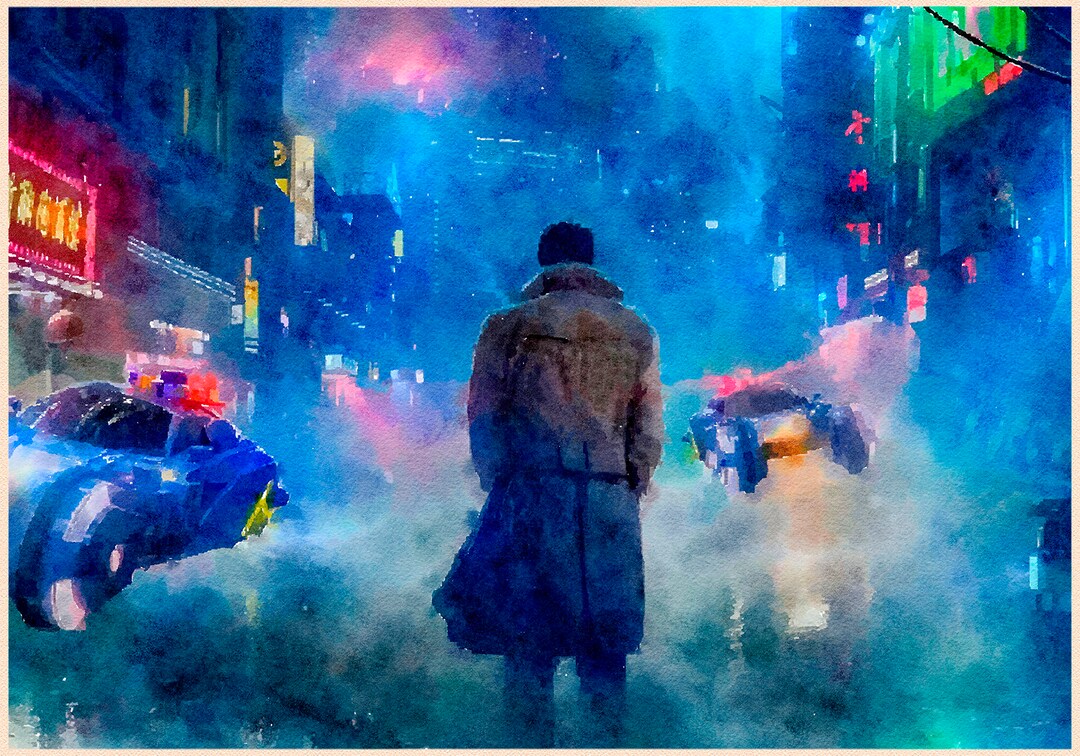 Blade Runner Quote Poster Art Poster . Digital Poster - Etsy