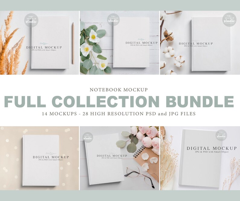 Spiral Journal Mockup A5 Notebook Mockup Spiral Book Mockup - Etsy