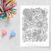 Coloring Page Mockup, Kids Mockup, A4 Page Mock-up, Kids Art and Craft ...