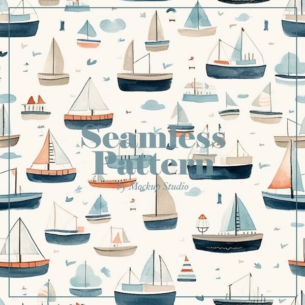 Sailboat Fabric - Etsy