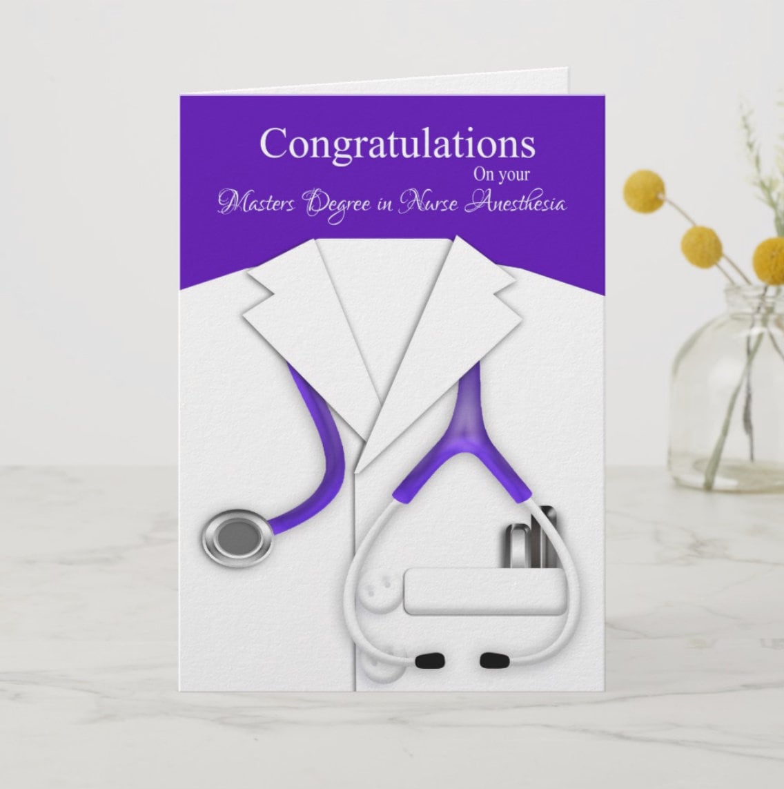 Graduation Congratulations on your Masters Degree in Nurse | Etsy