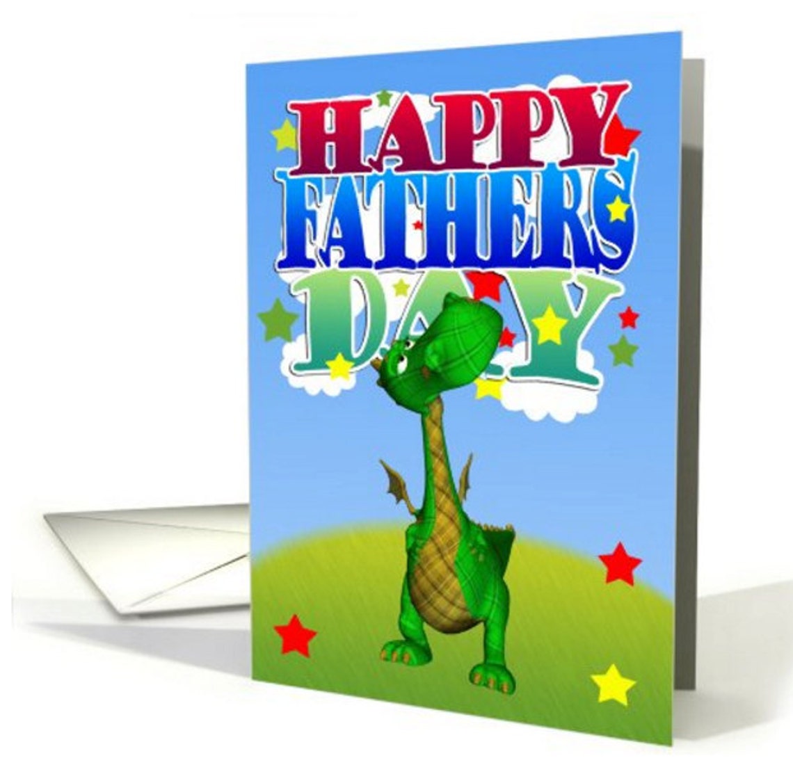 Father's Day Card Excited Father's Day Card Yay - Etsy