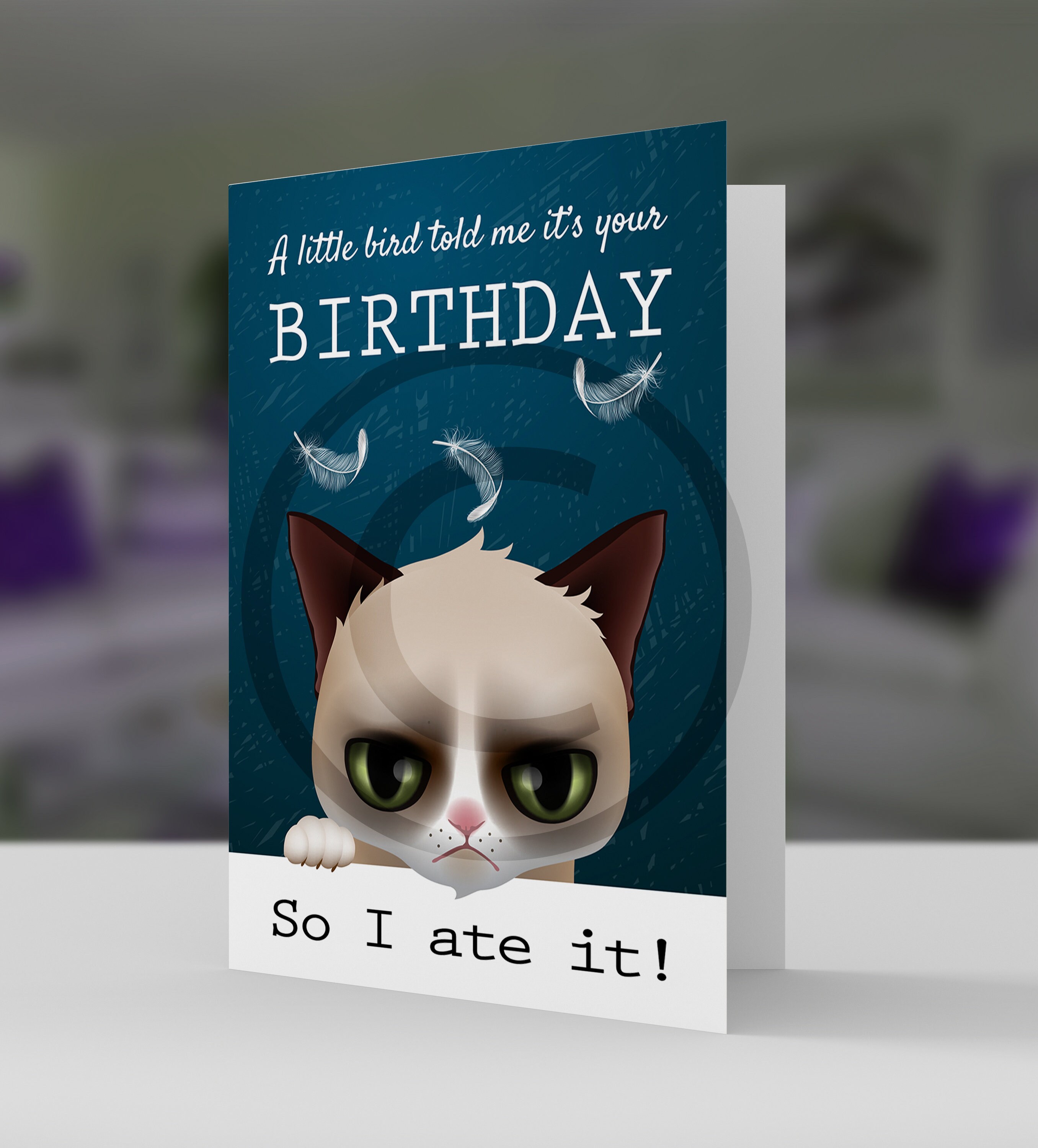Happy Birthday To Me Grumpy Cat