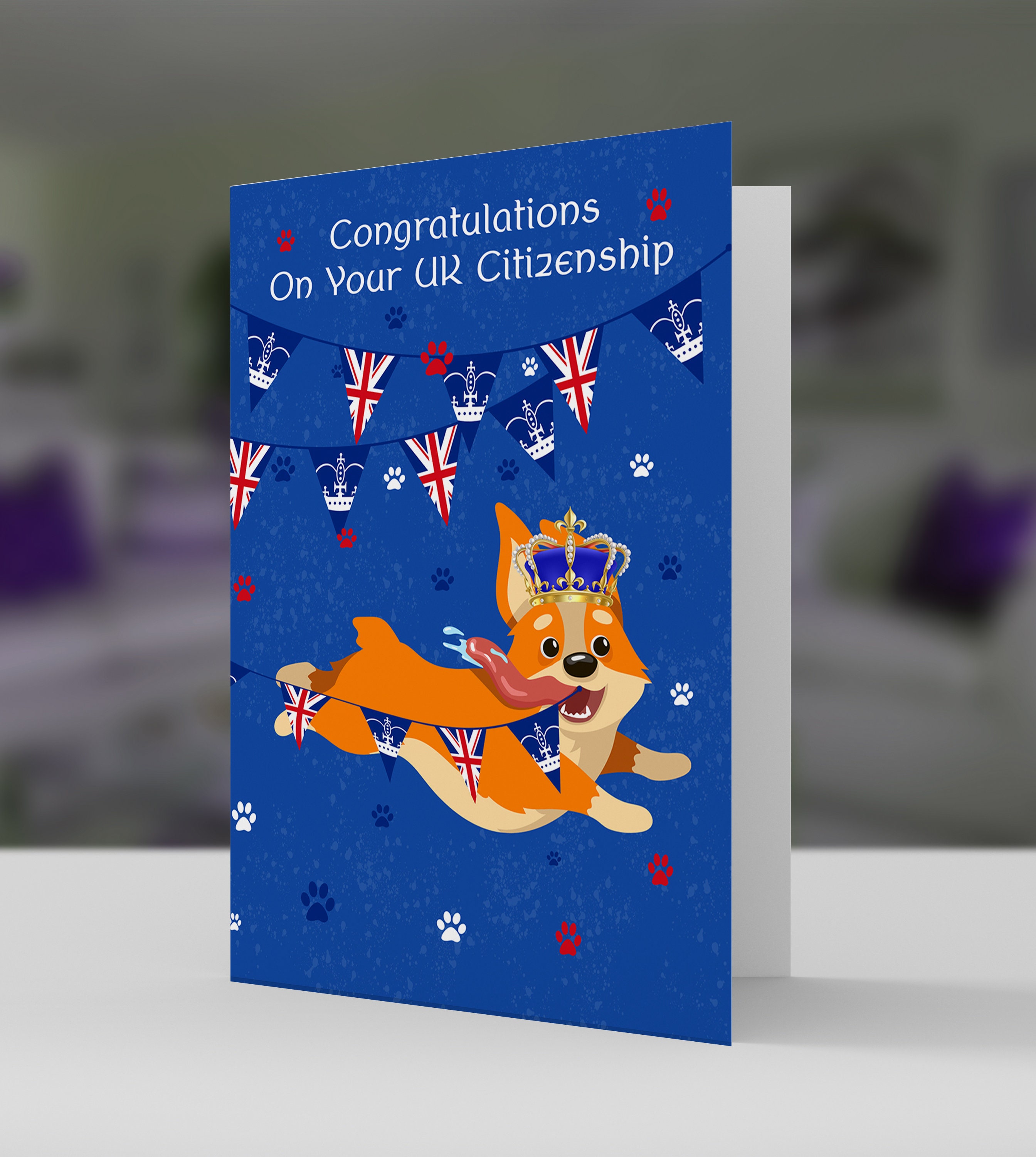 Congratulations on Your UK Citizenship Greeting Card With - Etsy UK