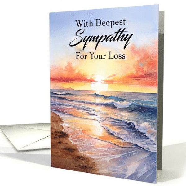 Sympathy With a Sunset - Etsy